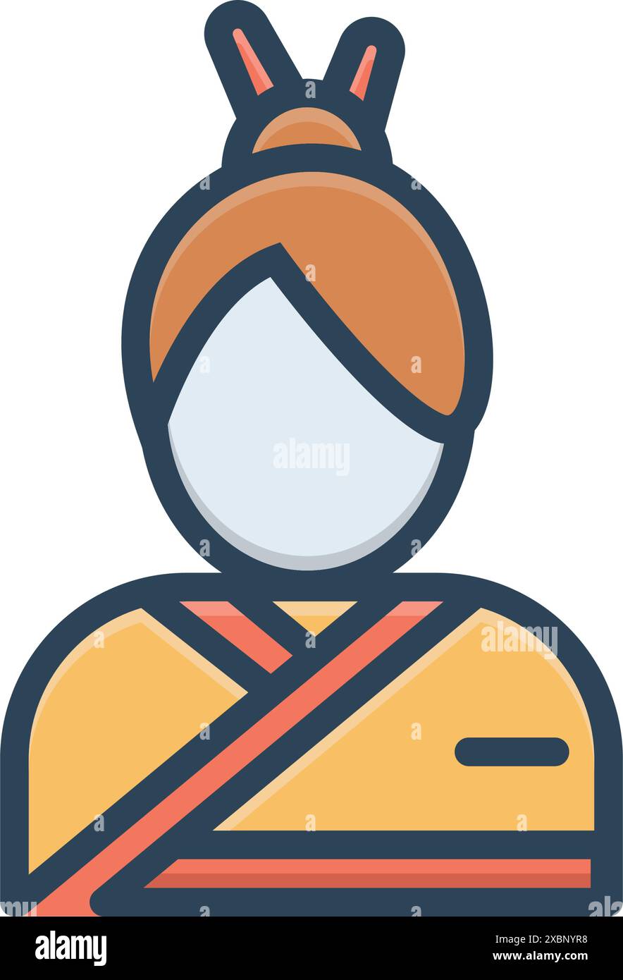 Icon for japanese,female Stock Vector Image & Art - Alamy