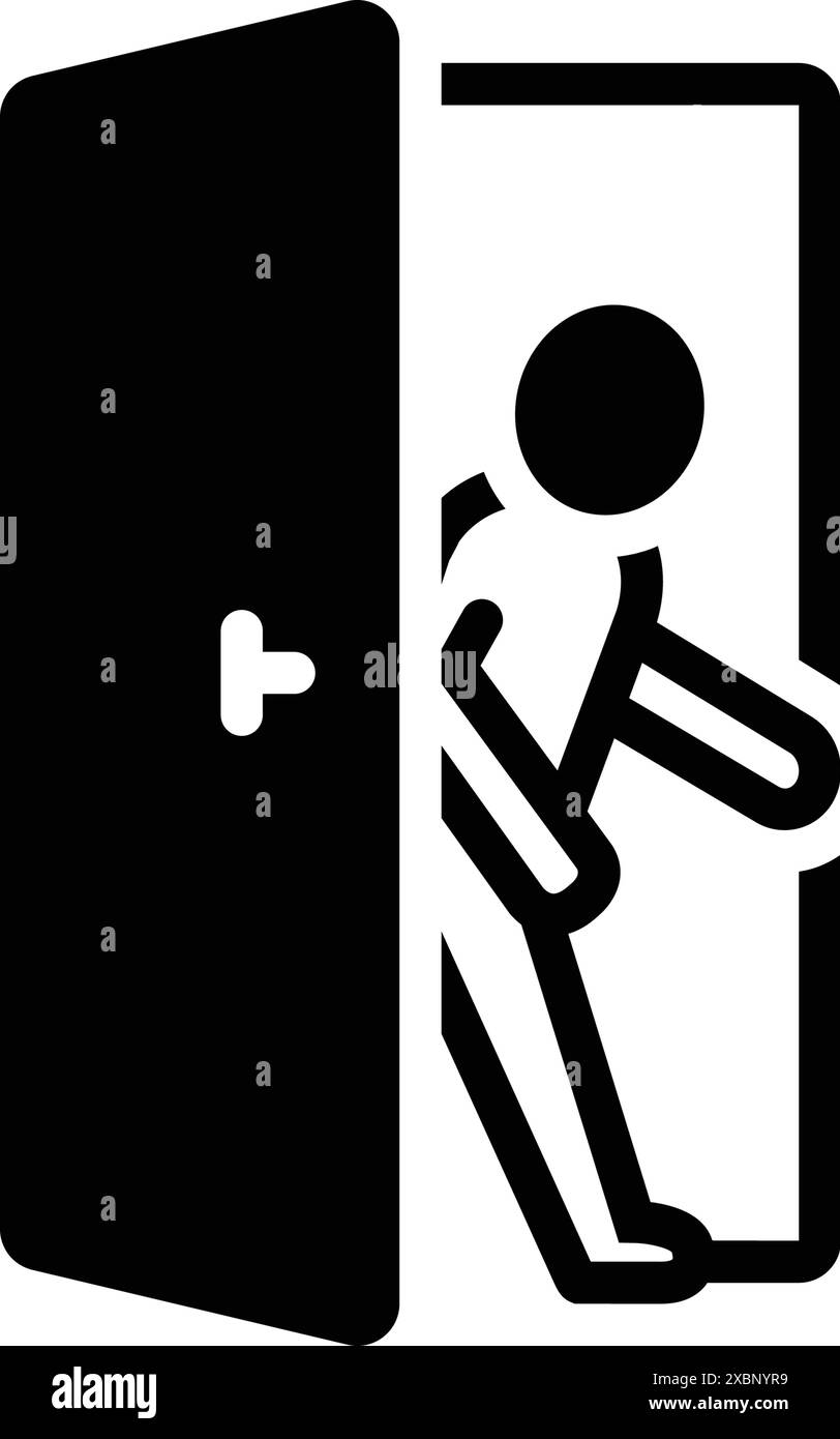 Icon for access,entry Stock Vector Image & Art - Alamy