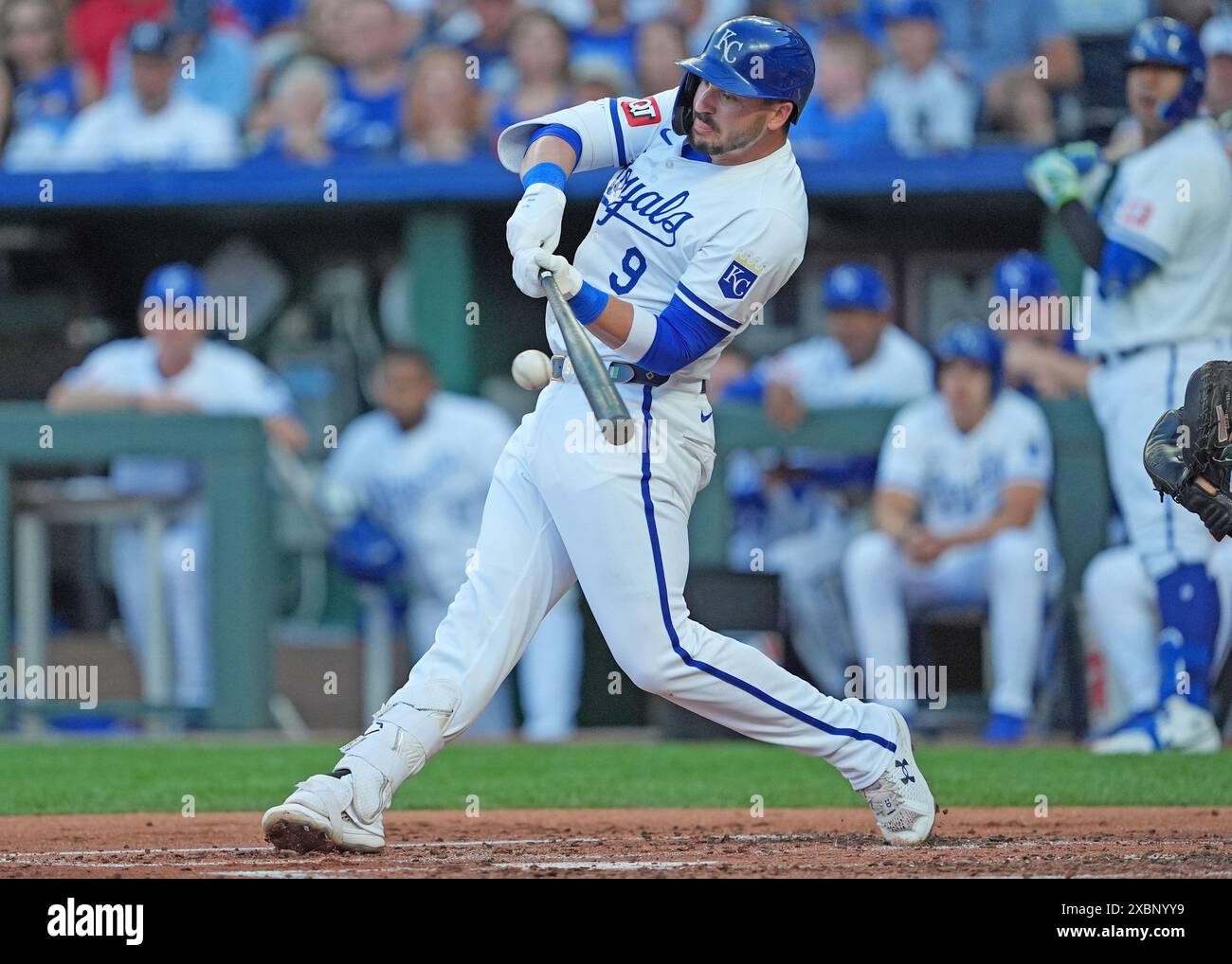 Jun 12, 2024: Kansas City Royals first base Vinnie Pasquantino (9 ...