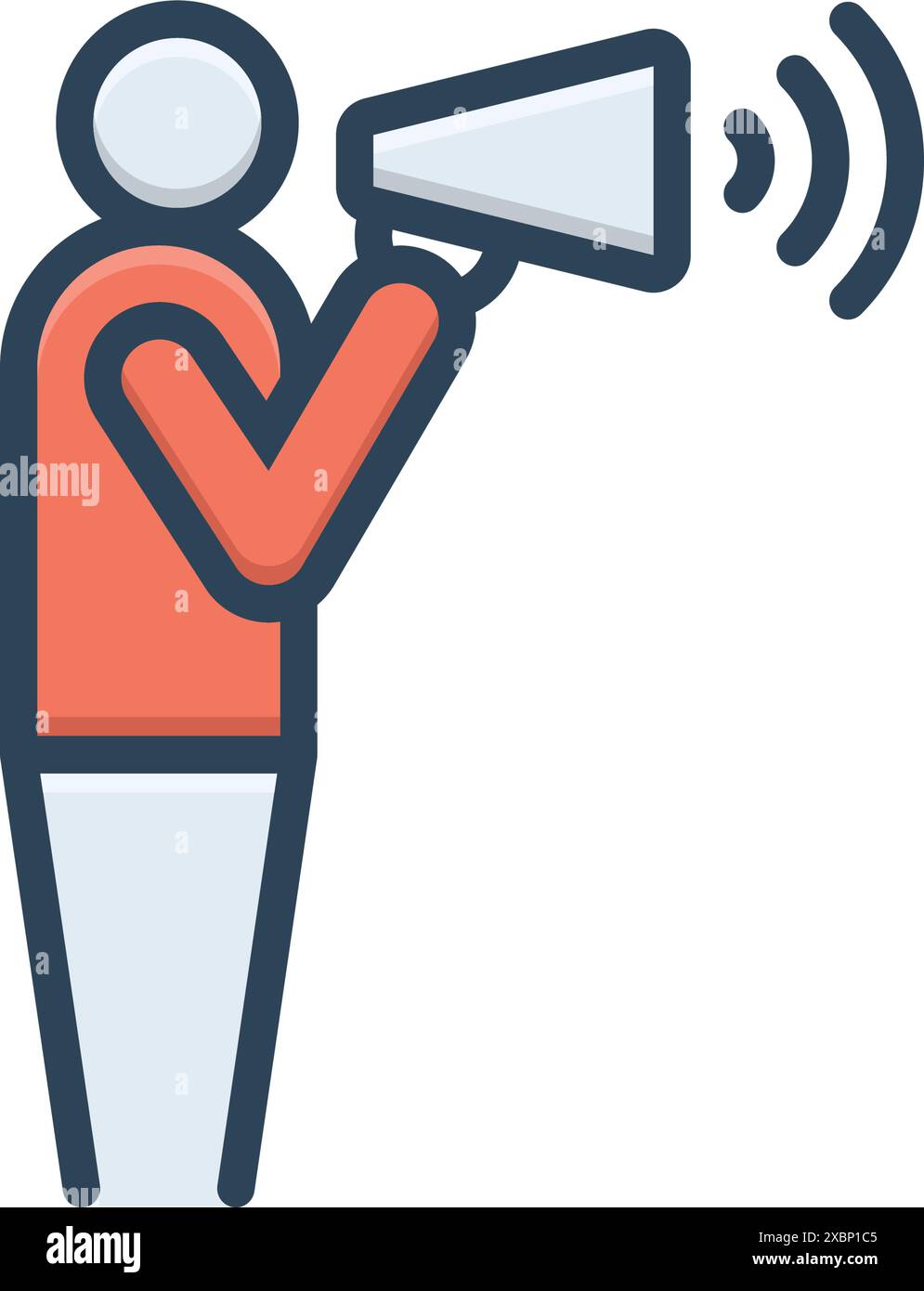 Icon for yell,shout Stock Vector Image & Art - Alamy