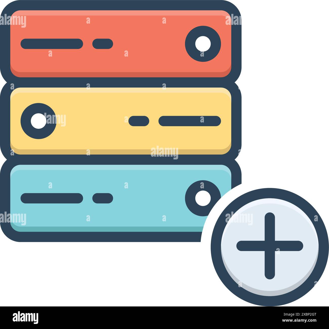 Icon for data,add Stock Vector Image & Art - Alamy