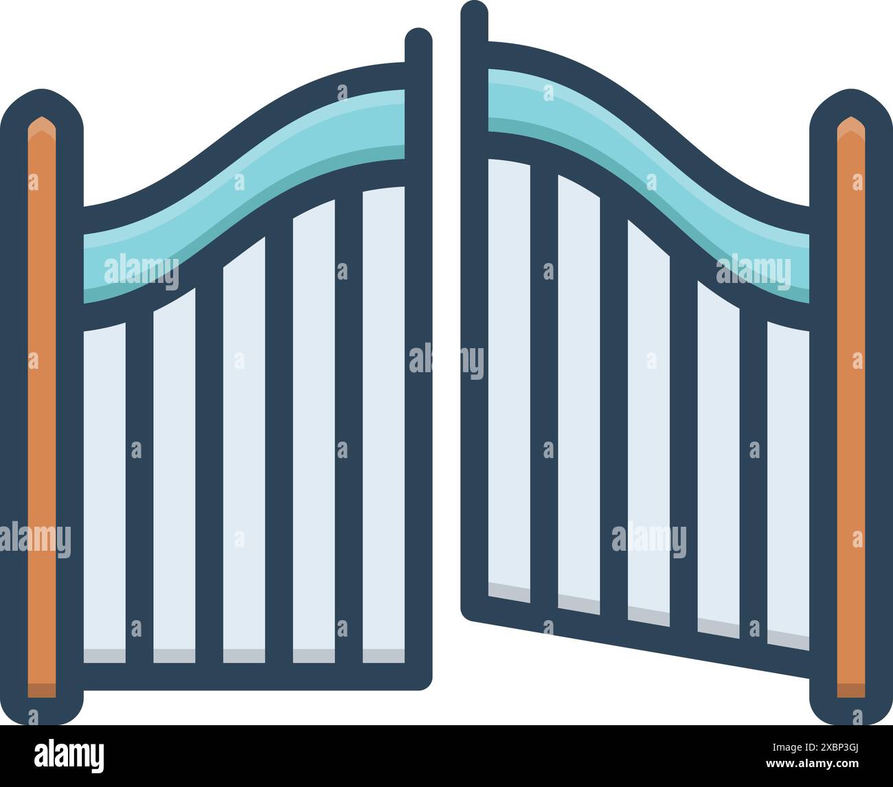 Icon gate doorway Cut Out Stock Images & Pictures - Alamy