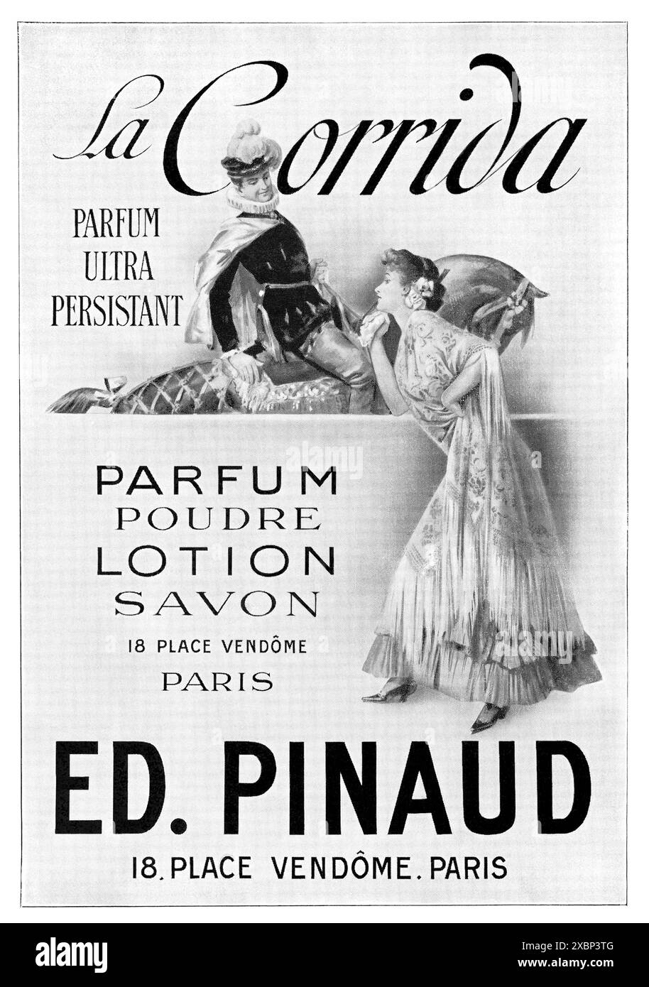 Perfume advertisement vintage paris hi-res stock photography and images ...