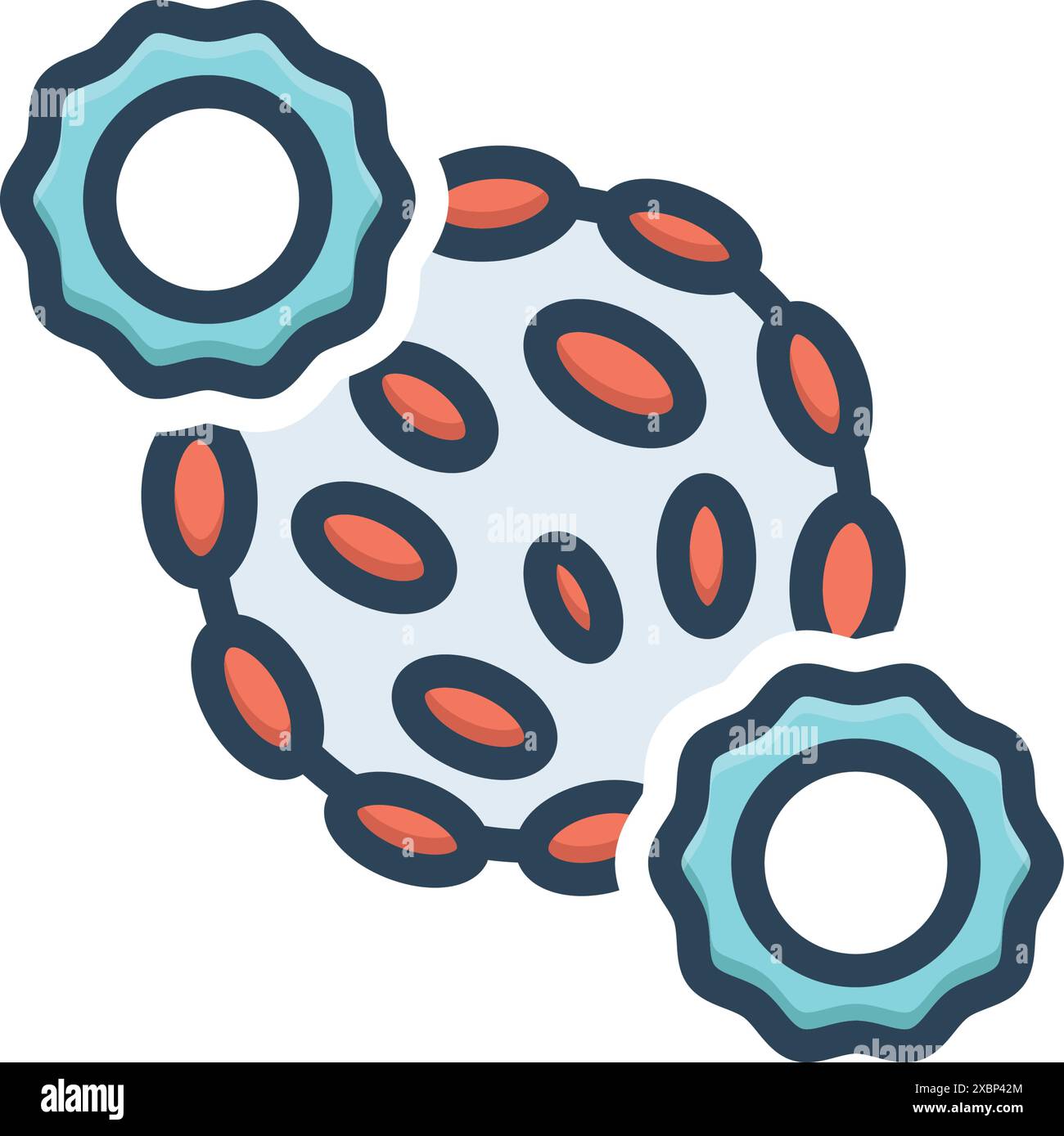 Viruses shape Cut Out Stock Images & Pictures - Alamy