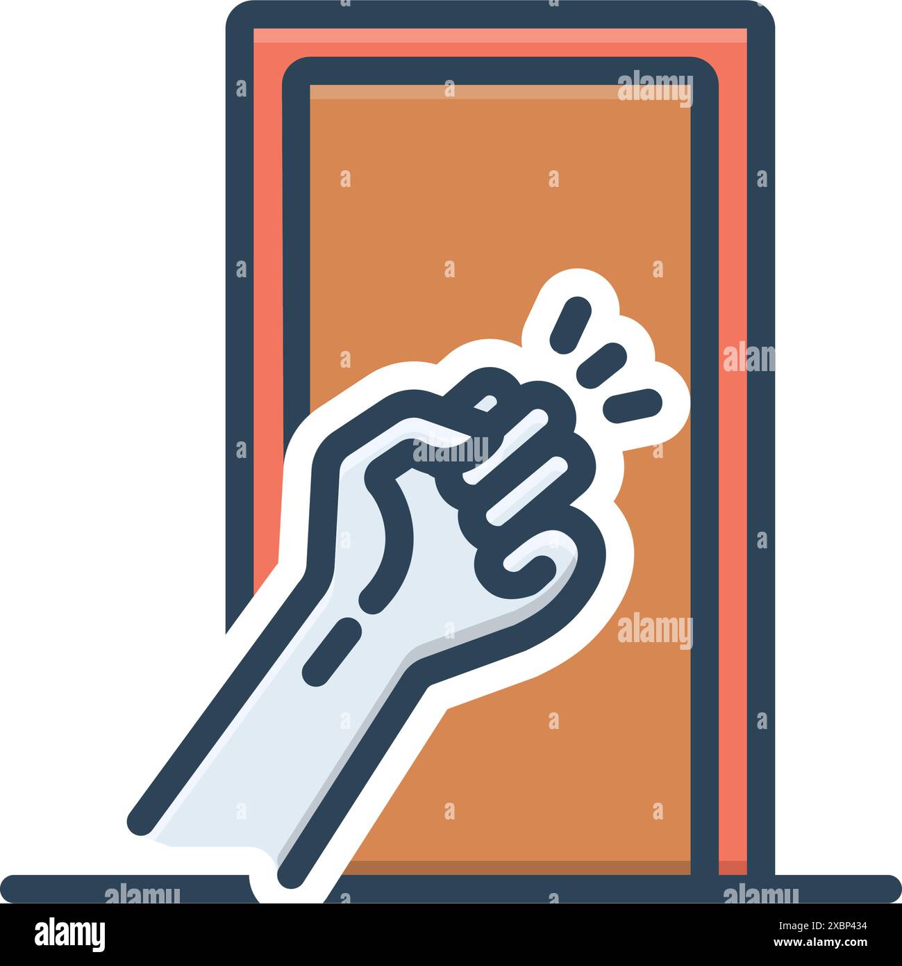 Knocking it into shape Stock Vector Images - Alamy