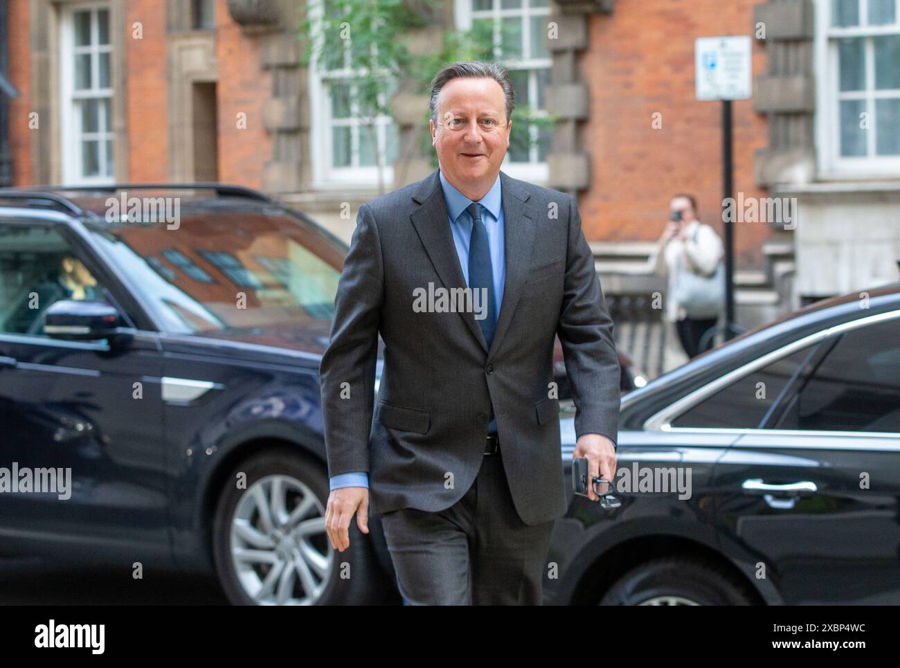 London, England, UK. 13th June, 2024. Foreign Secretary DAVID CAMERON ...