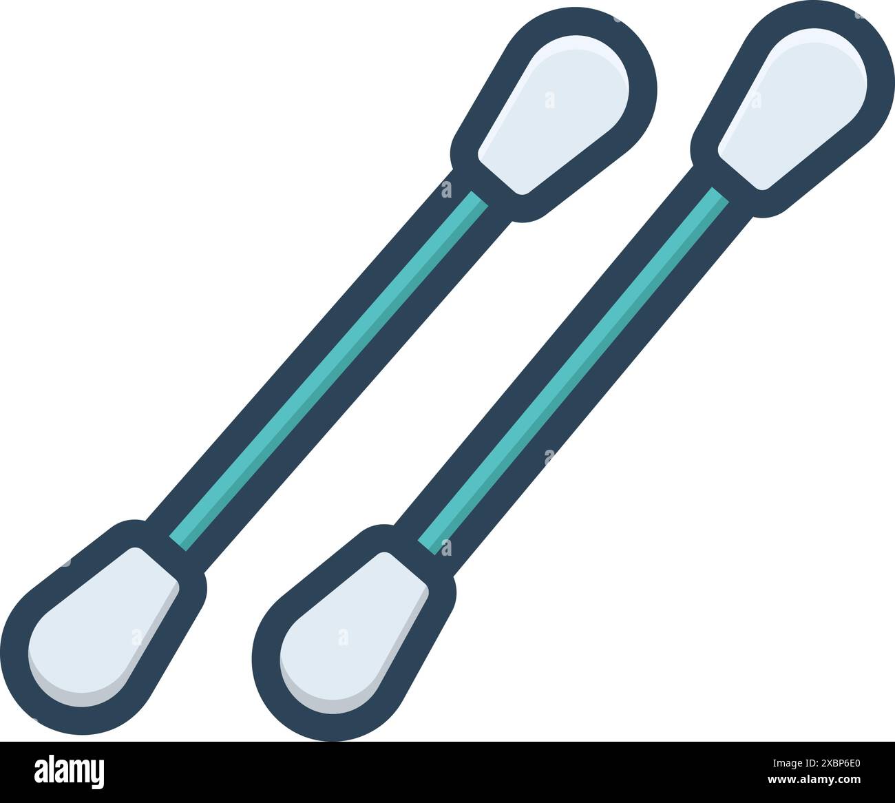 Cotton swabs hygiene icon Stock Vector Images - Alamy