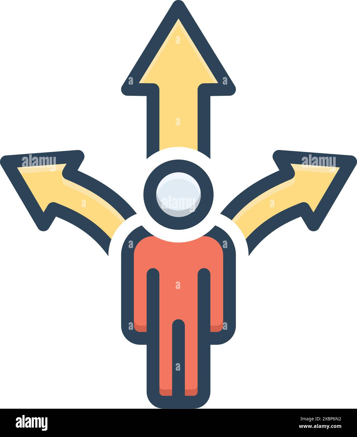 Icon for decide,direction Stock Vector Image & Art - Alamy