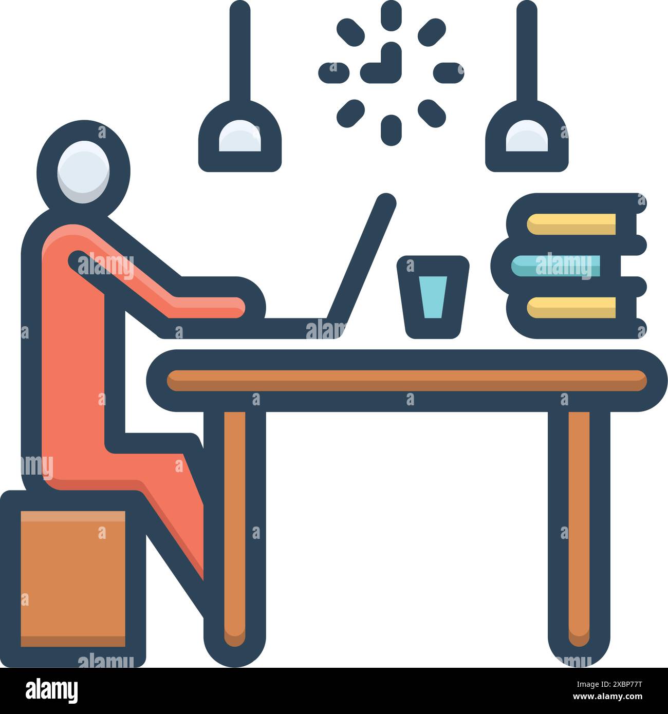Icon for office,workroom Stock Vector Image & Art - Alamy