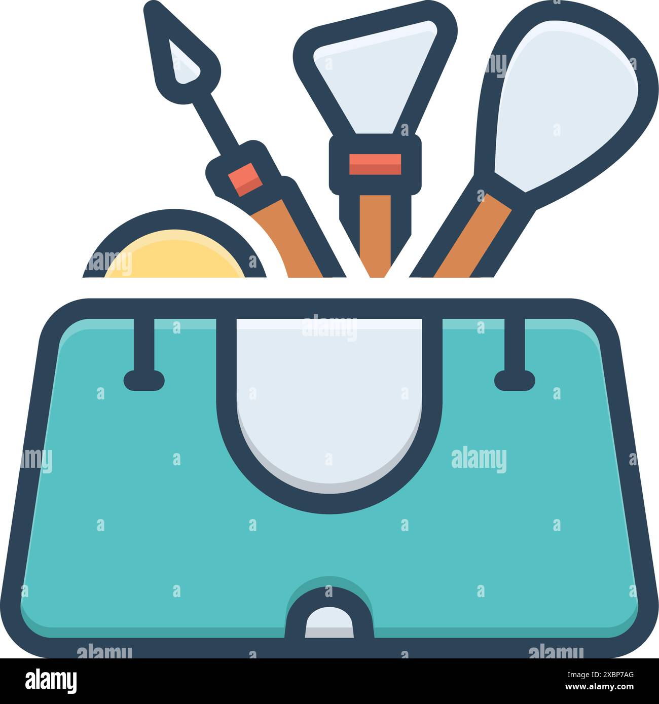 Makeup bag icon Stock Vector Images - Alamy