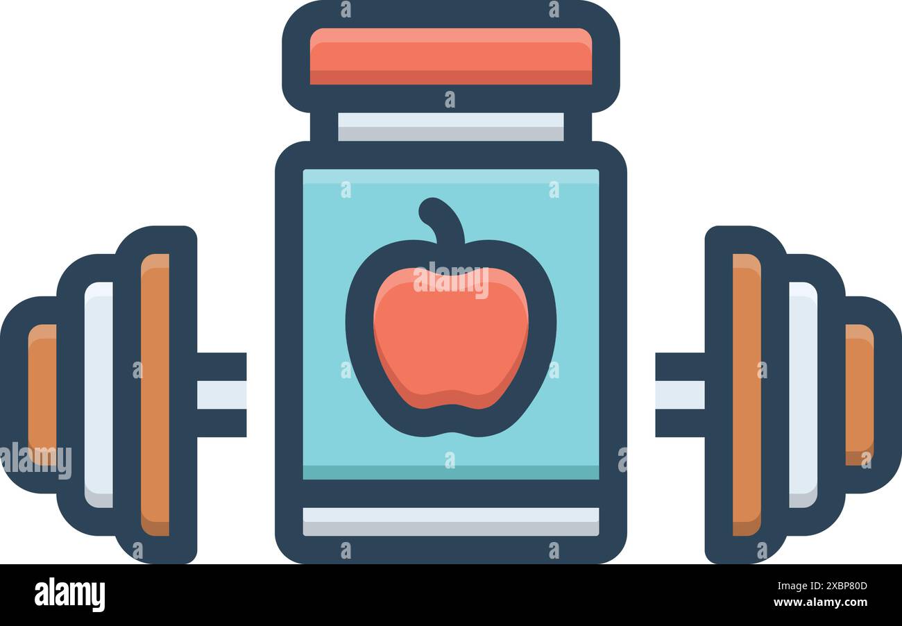 Icon for protein shake,protein Stock Vector Image & Art - Alamy