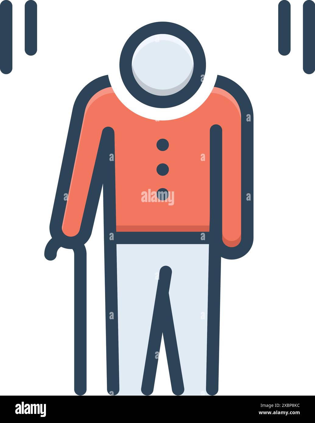 Old geezer Stock Vector Images - Alamy