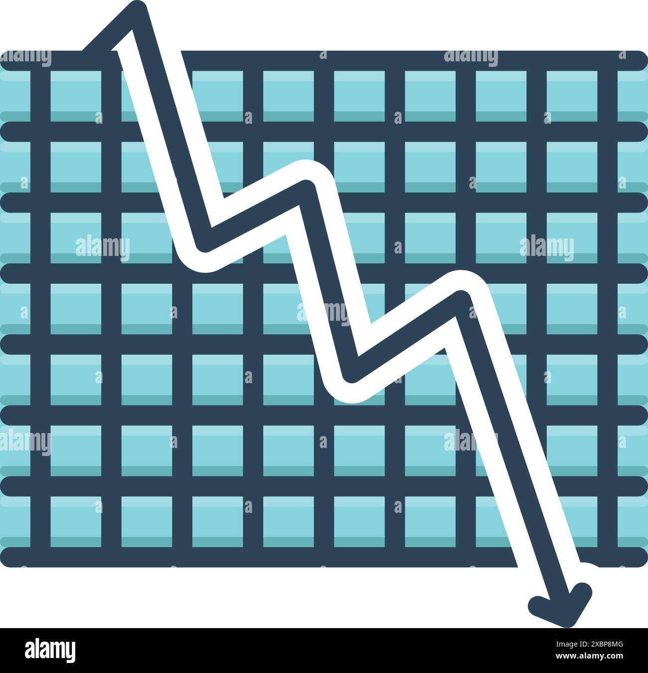 Icon for decline,downfall Stock Vector Image & Art - Alamy