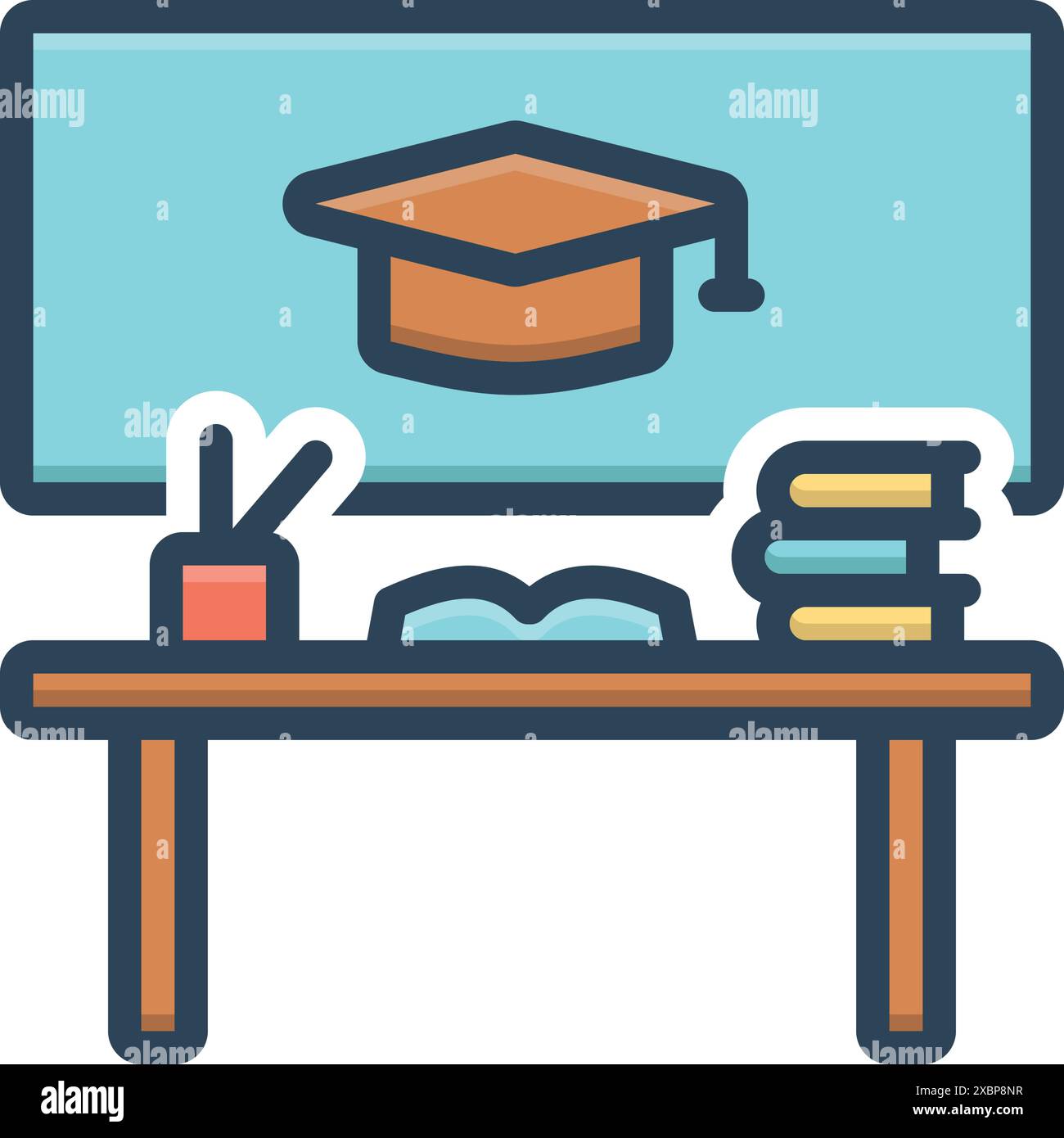 Icon for educational,desk Stock Vector Image & Art - Alamy