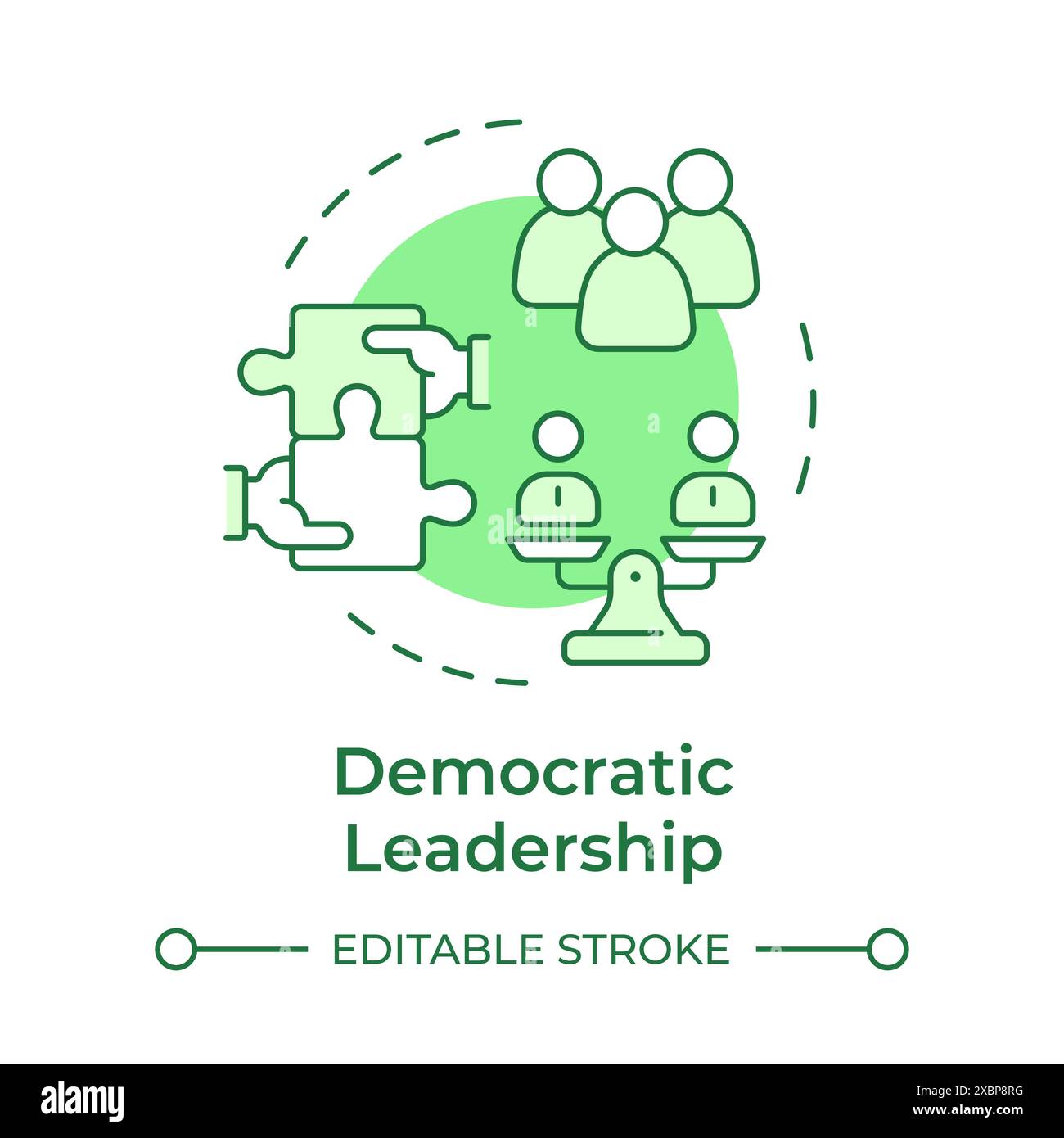 Hands making circle illustration Stock Vector Images - Alamy