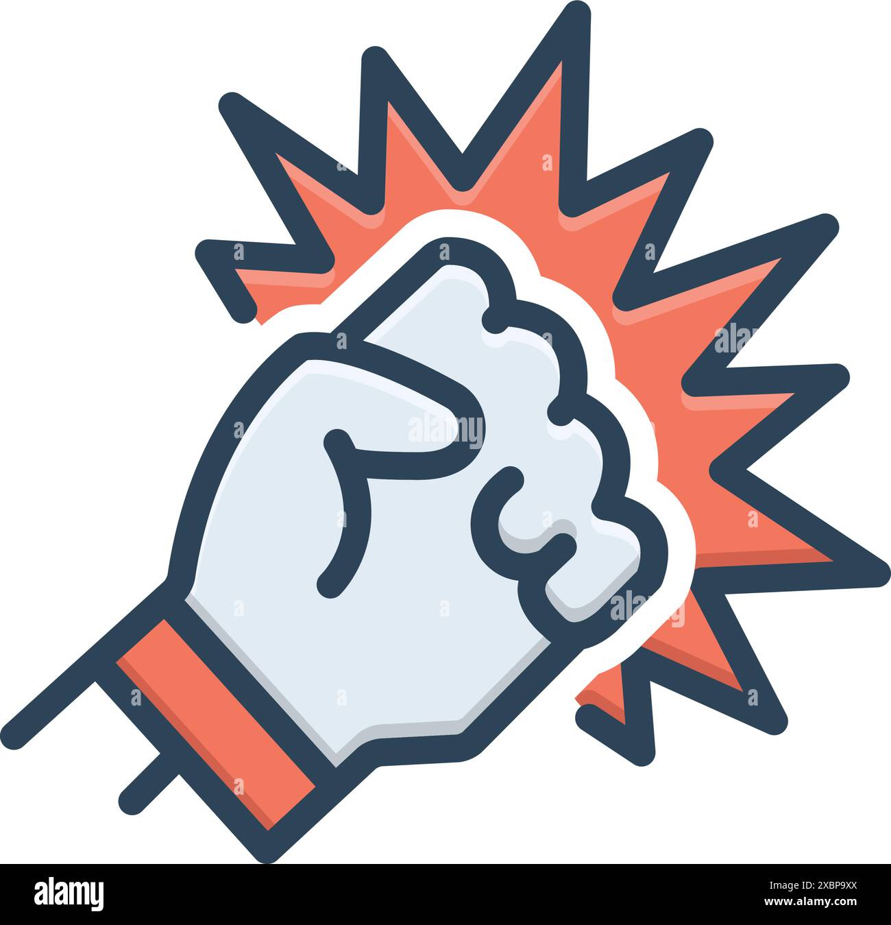 Icon for violence,ruckus Stock Vector Image & Art - Alamy