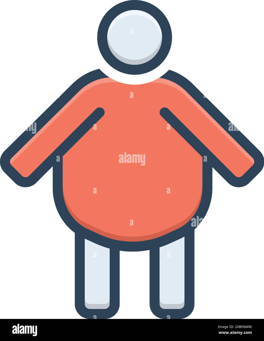 Hefty body Stock Vector Images - Alamy