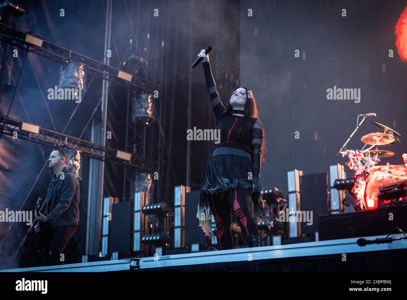 Evanescence live concert italy 2024 hi-res stock photography and images ...