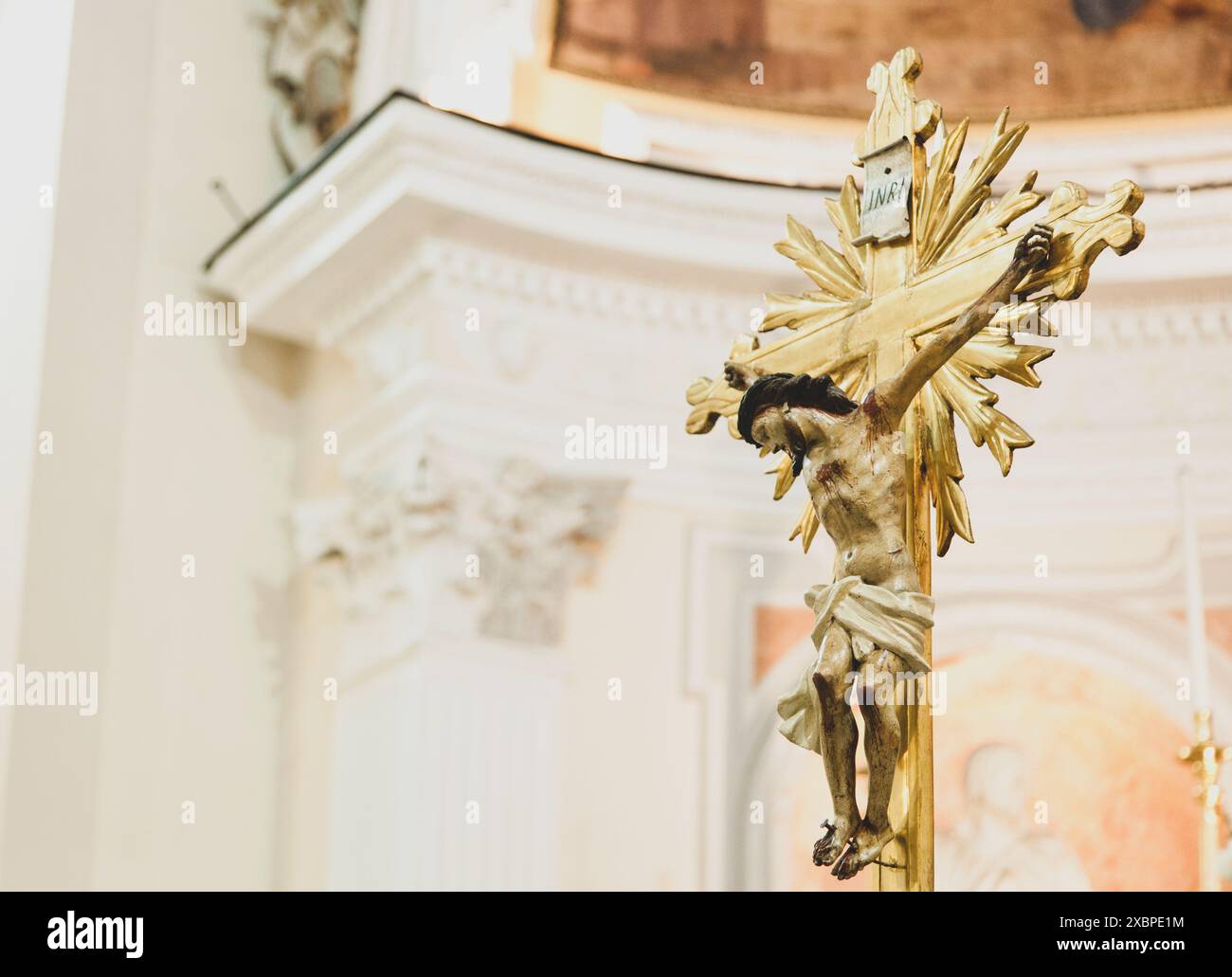 Jesus hanging on the cross hi-res stock photography and images - Alamy