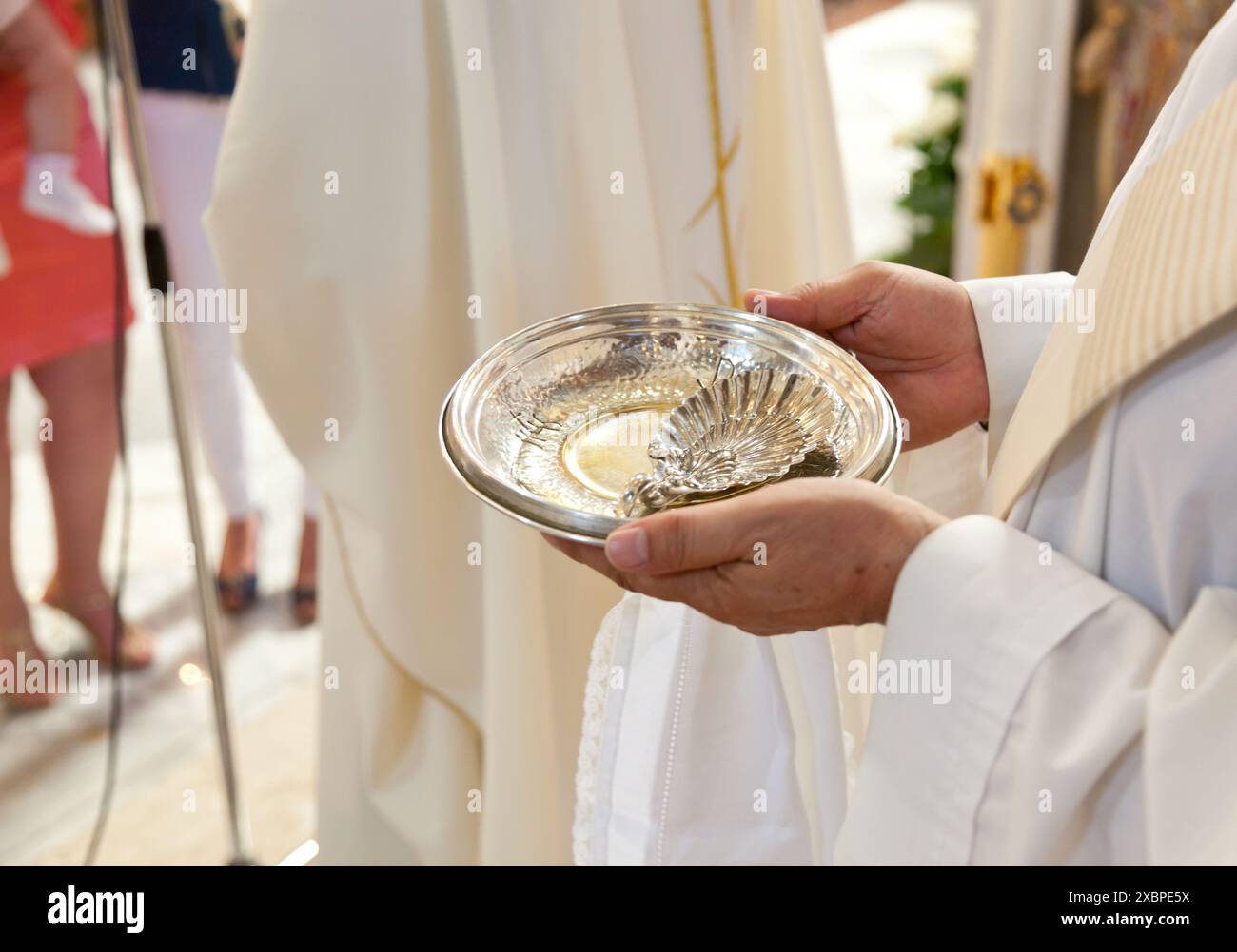 Catholic priest holy water hi-res stock photography and images - Alamy