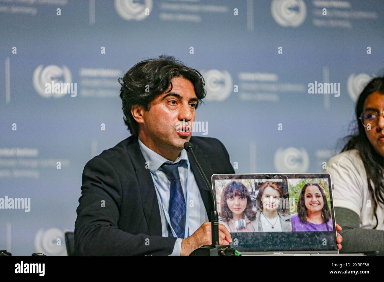 June 11, 2024, Bonn, Germany, Germany: An Azerbaijani journalist, AMIN ...