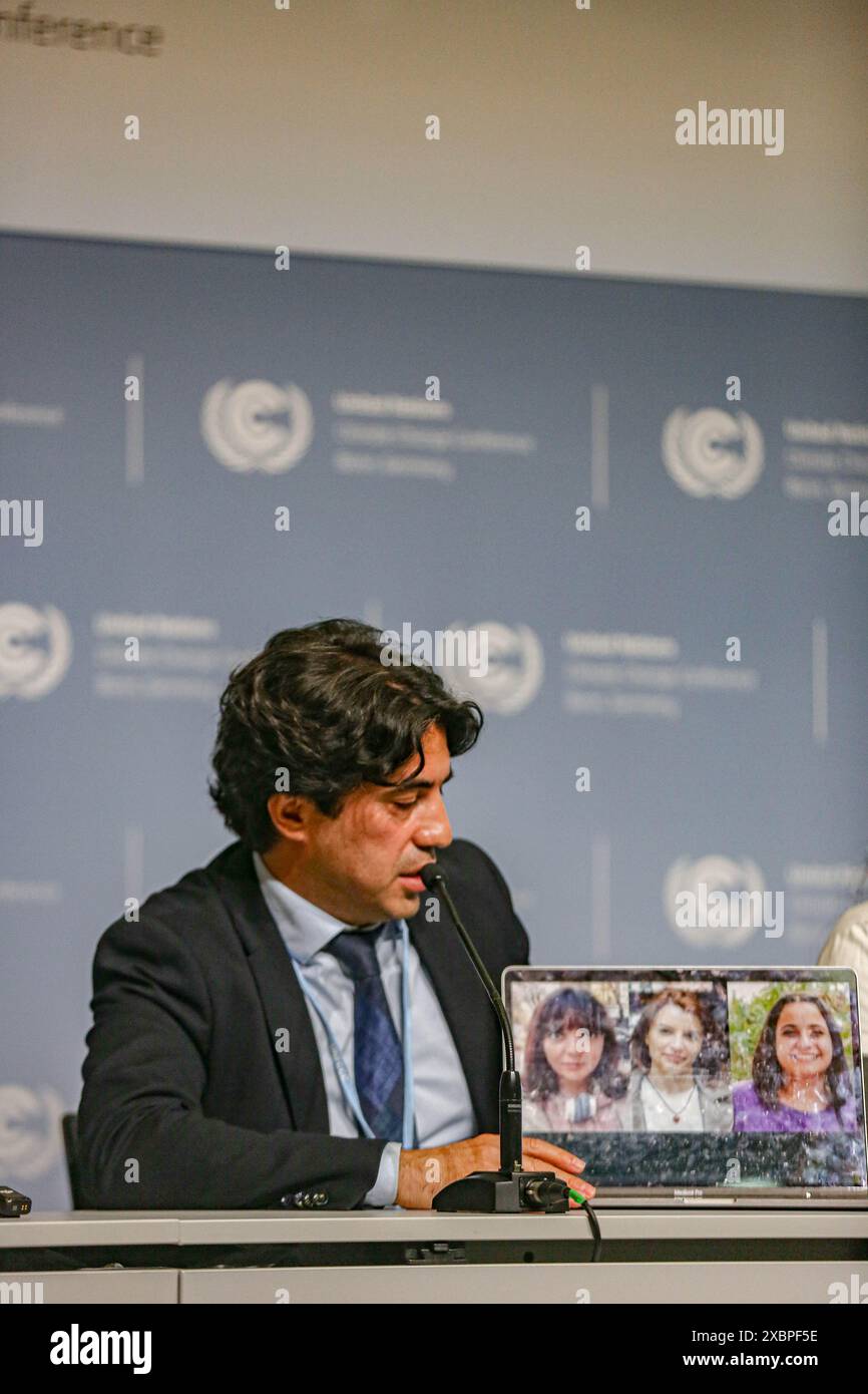 June 11, 2024, Bonn, Germany, Germany: An Azerbaijani journalist, AMIN ...