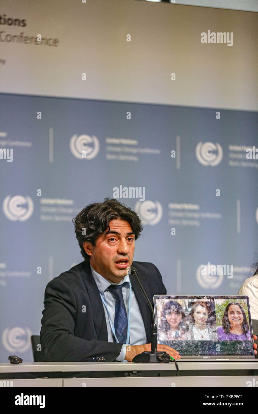 June 11, 2024, Bonn, Germany, Germany: An Azerbaijani journalist, AMIN ...