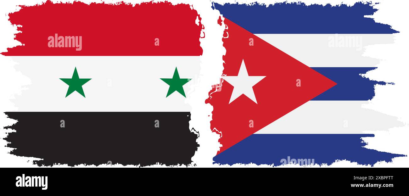 Syria cuba flag hi-res stock photography and images - Alamy
