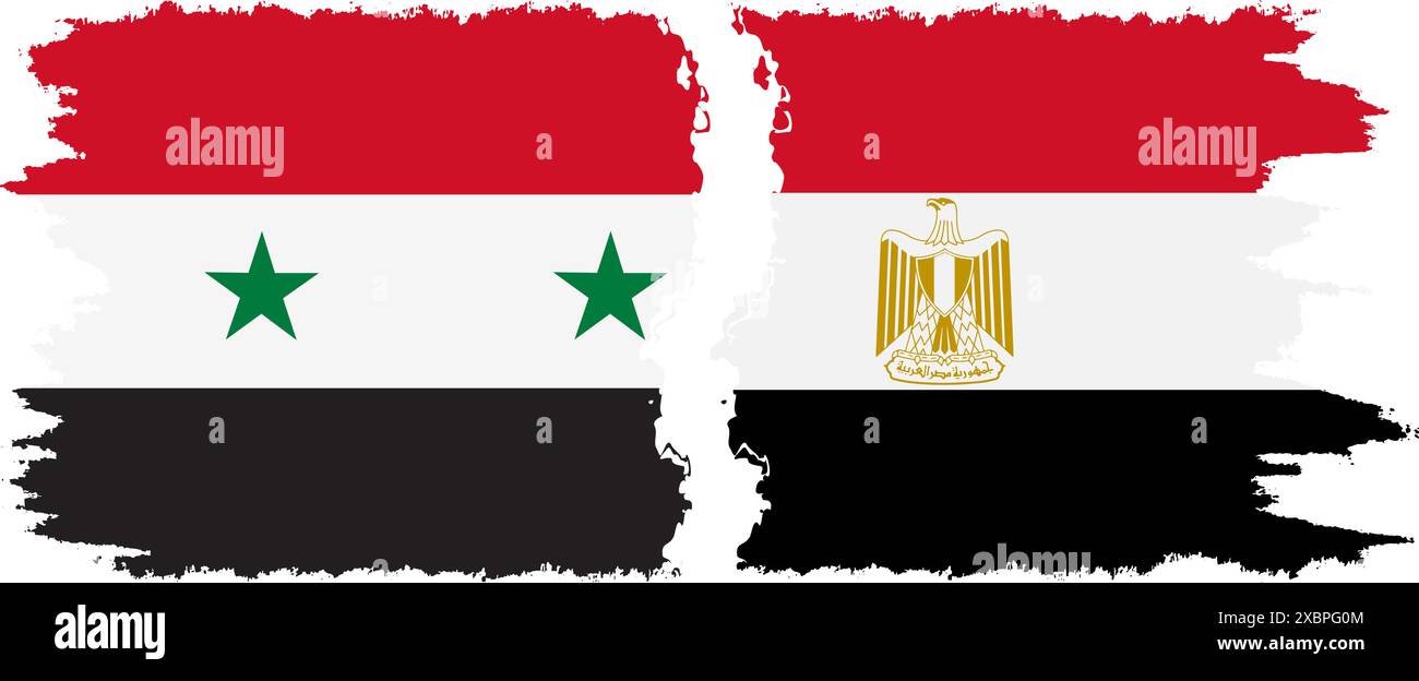 Syria egypt flag hi-res stock photography and images - Alamy
