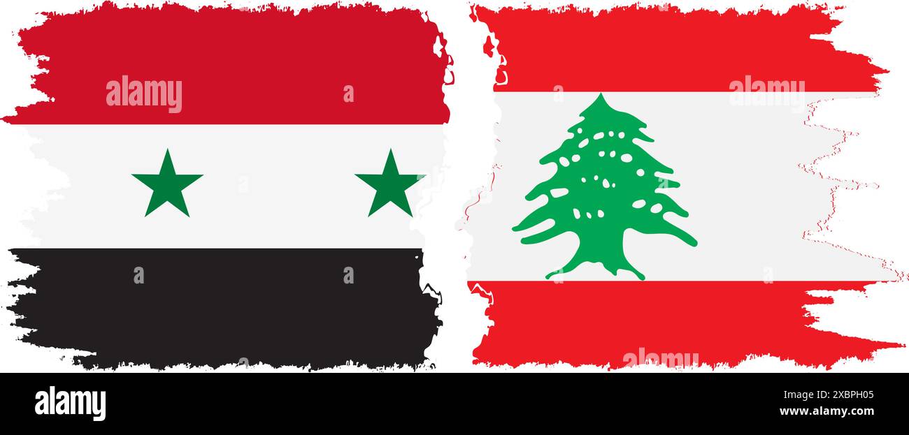 Syria lebanon conflict Stock Vector Images - Alamy
