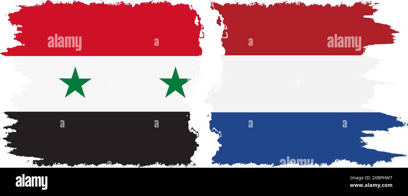 Syria netherlands flag hi-res stock photography and images - Alamy