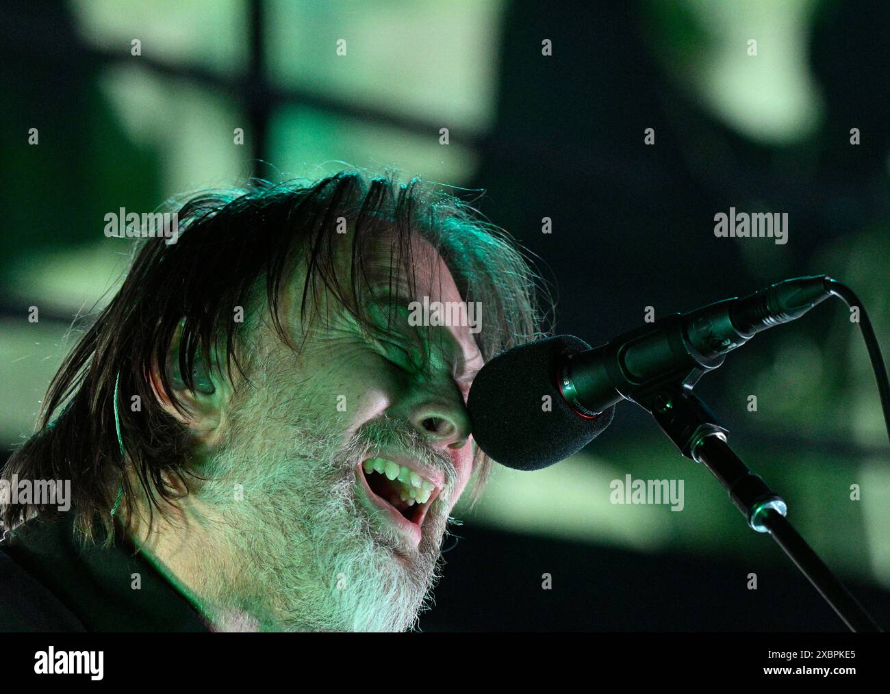 Prague, Czech Republic. 12th June, 2024. Thom Yorke of The Smile ...