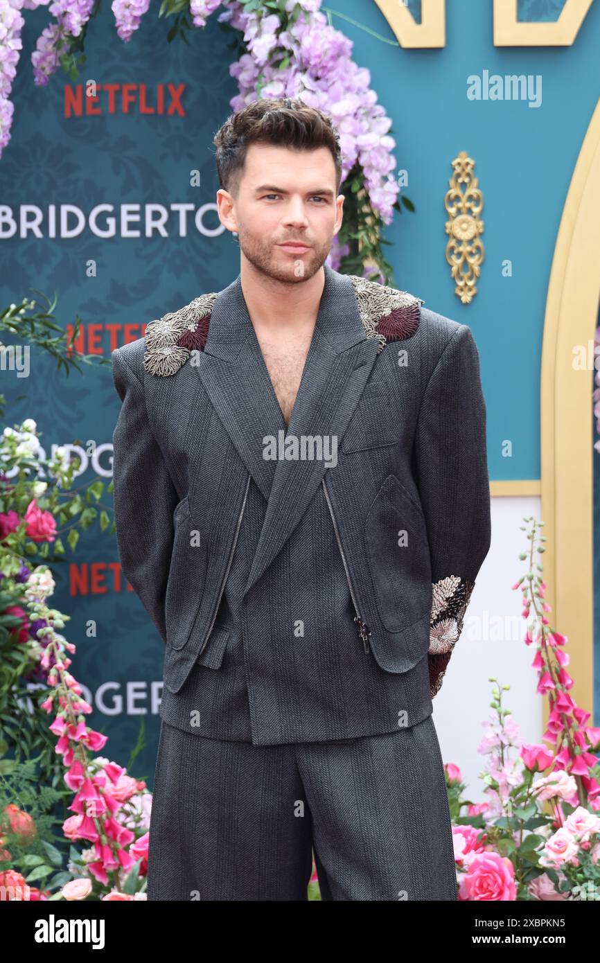 Luke Newton, Bridgerton Season 3 Part Two - London Special Screening ...