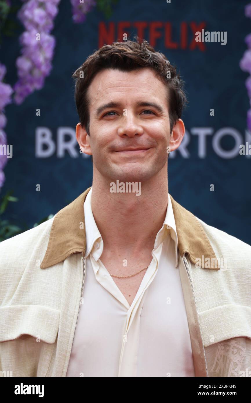 Luke Thompson, Bridgerton Season 3 Part Two - London Special Screening ...