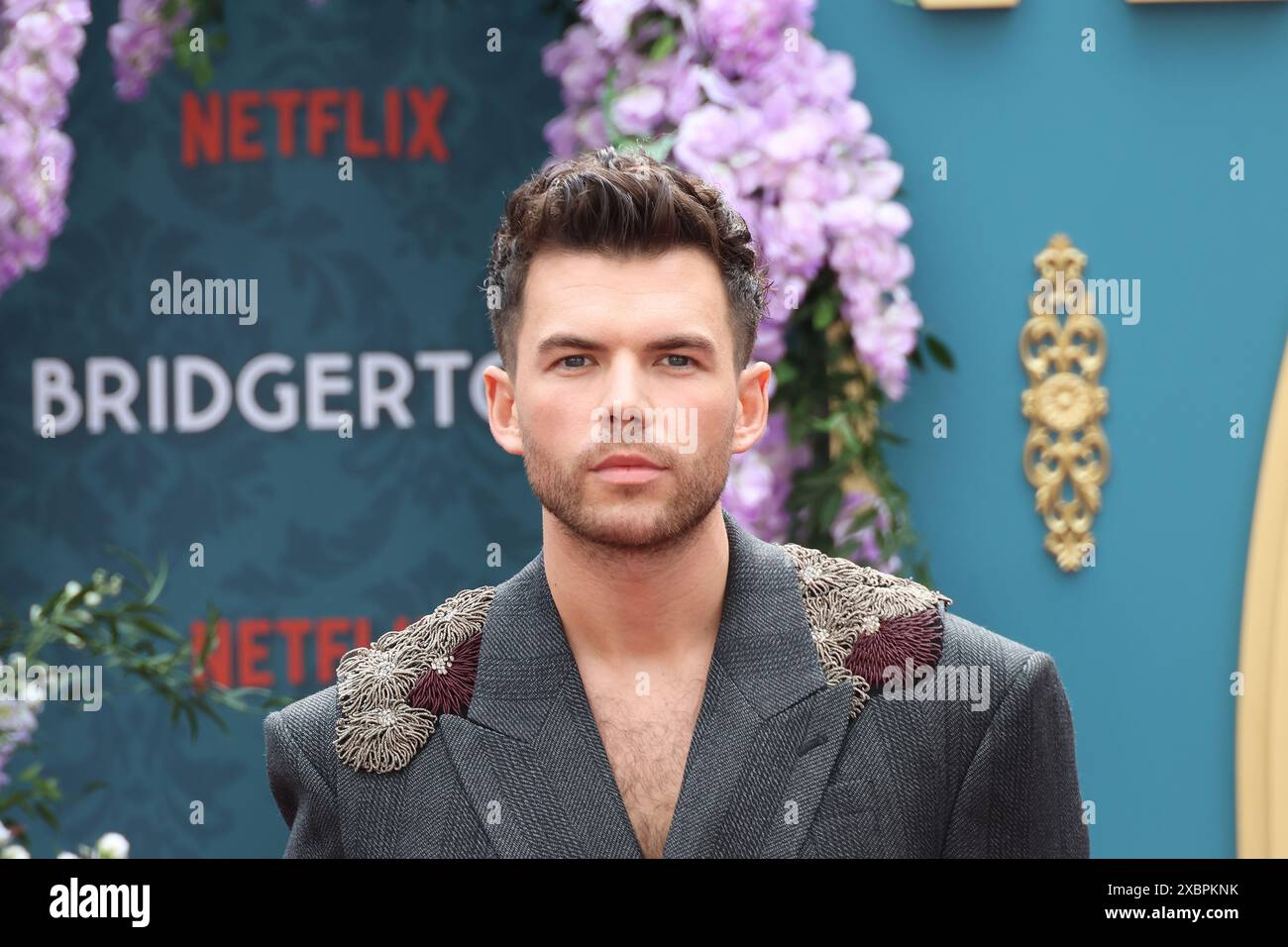 Luke Newton, Bridgerton Season 3 Part Two - London Special Screening ...