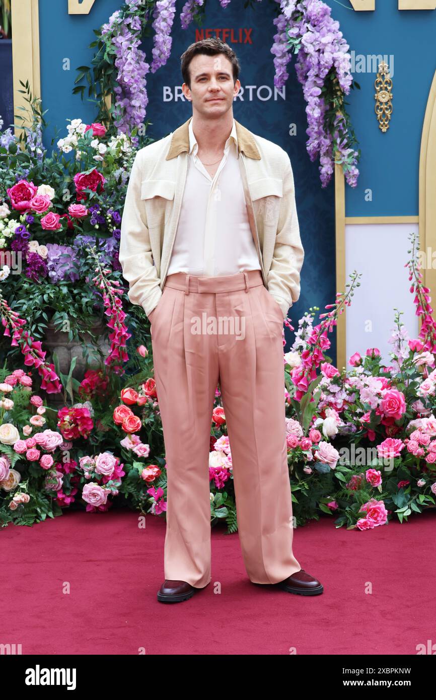 Luke Thompson, Bridgerton Season 3 Part Two - London Special Screening ...