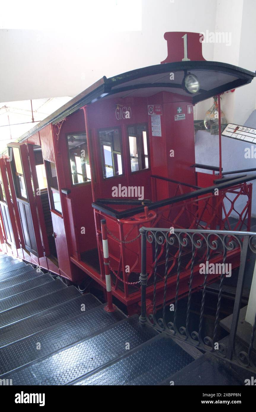 Italy, Tuscany, Montecatini Terme, Funicular Railway Stock Photo - Alamy