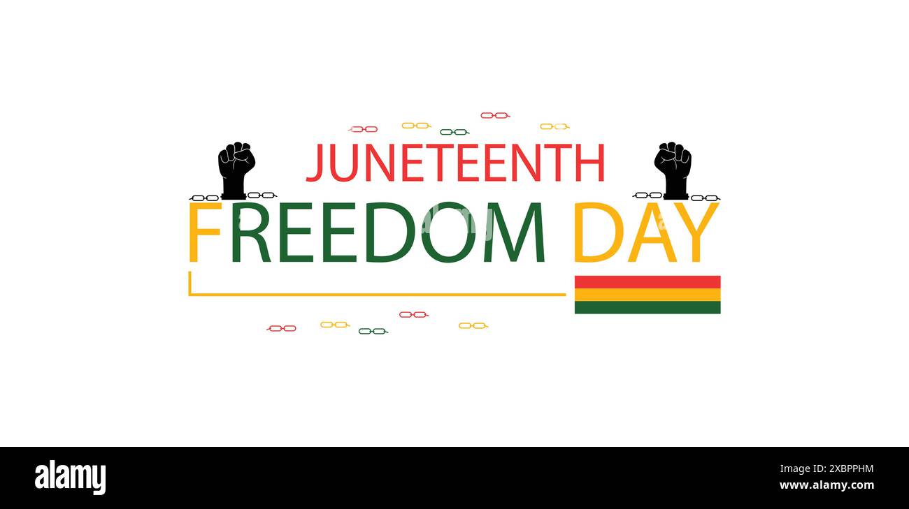 Juneteenth Freedom Day A Symbol of Resilience and Liberation Stock ...