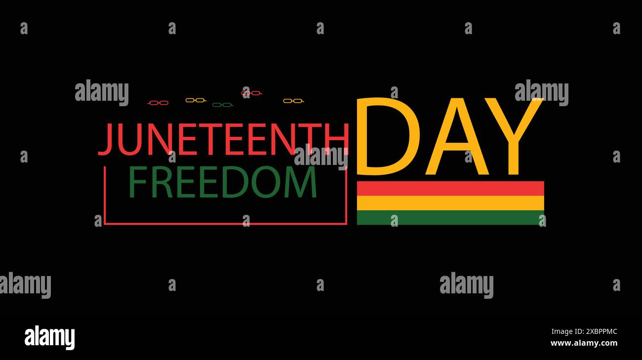 Juneteenth Freedom Day A Symbol of Resilience and Liberation Stock ...