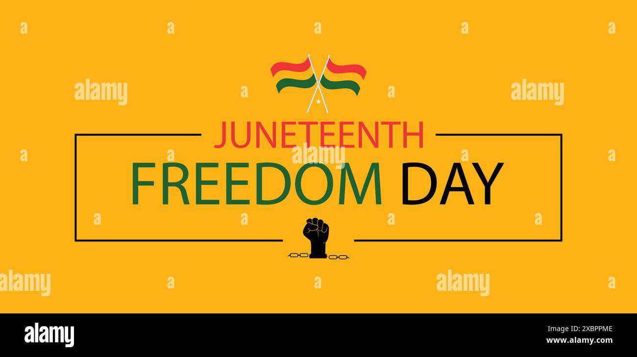 Juneteenth Freedom Day A Symbol of Resilience and Liberation Stock ...