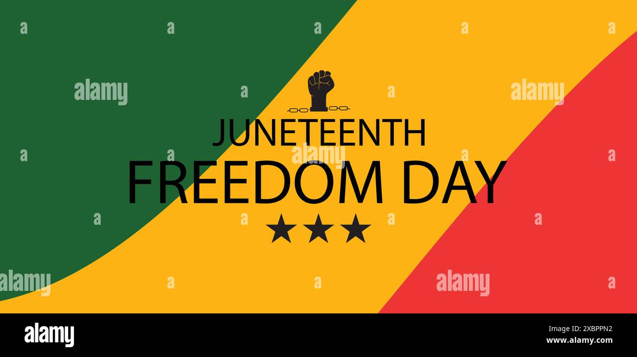 Juneteenth Freedom Day A Symbol of Resilience and Liberation Stock ...