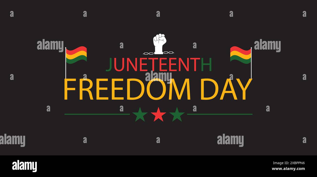 Juneteenth Freedom Day A Symbol of Resilience and Liberation Stock ...