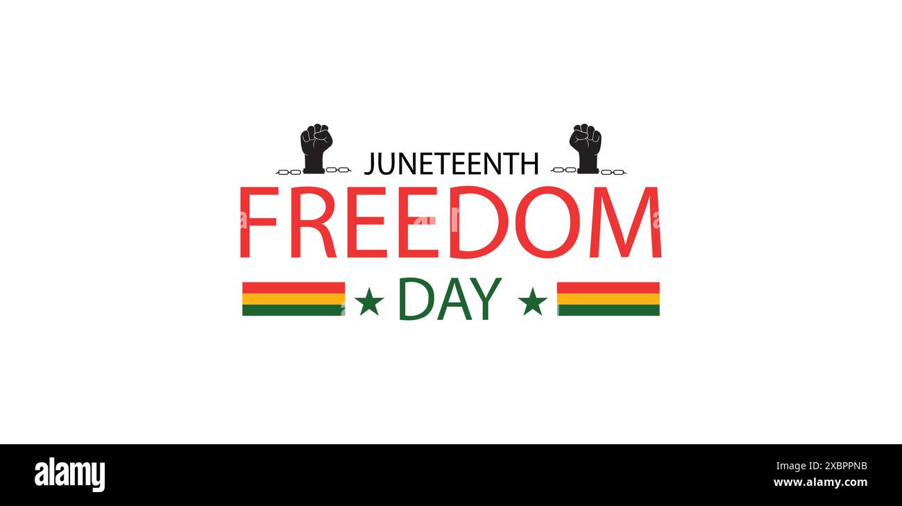 Juneteenth Freedom Day A Symbol of Resilience and Liberation Stock ...