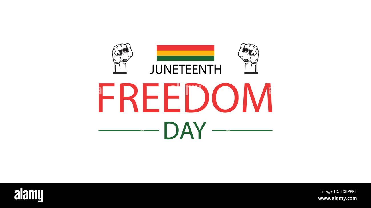 Juneteenth Freedom Day A Symbol of Resilience and Liberation Stock ...