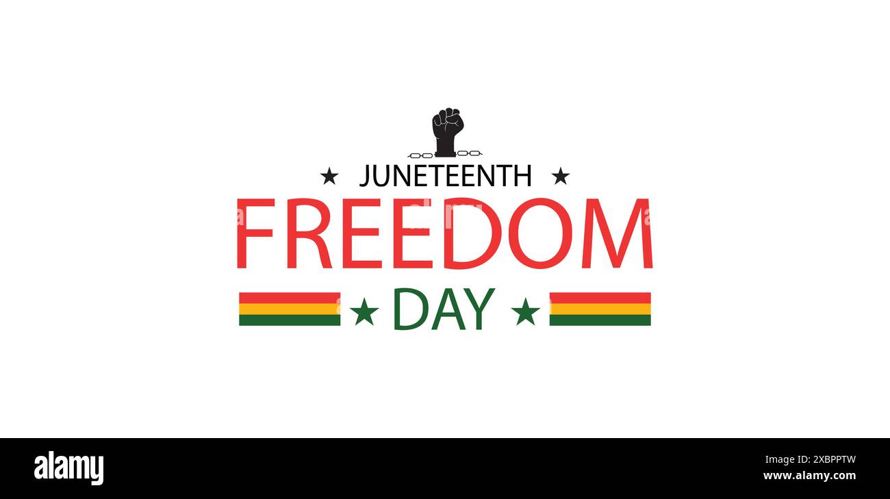 Juneteenth Freedom Day A Symbol of Resilience and Liberation Stock ...