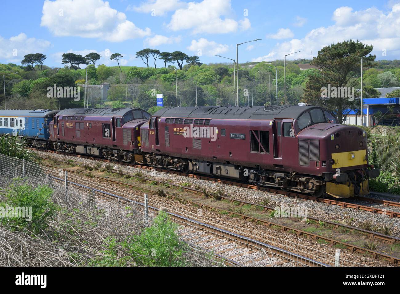 The Spring Cornish Explorer train from Dorridge to Penzance and return ...