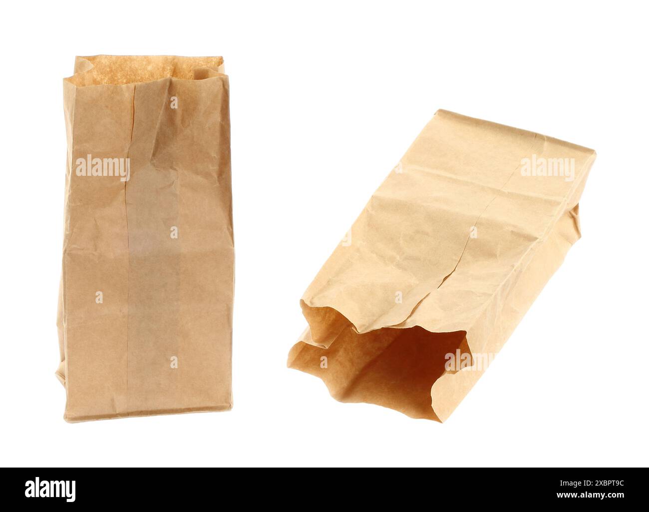 Set of Paper Food Packs, isolated on a transparent background Stock ...