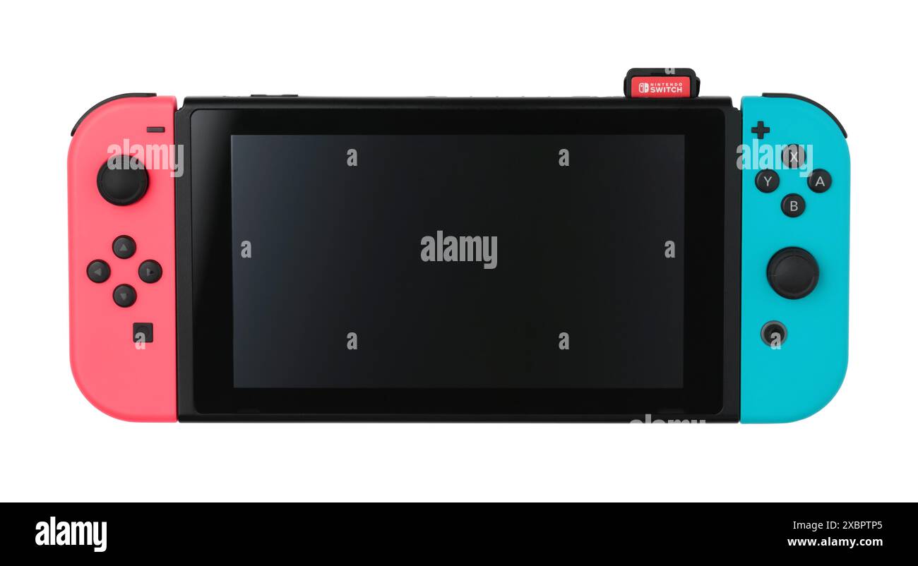 Nintendo switch video game console Cut Out Stock Images & Pictures - Alamy