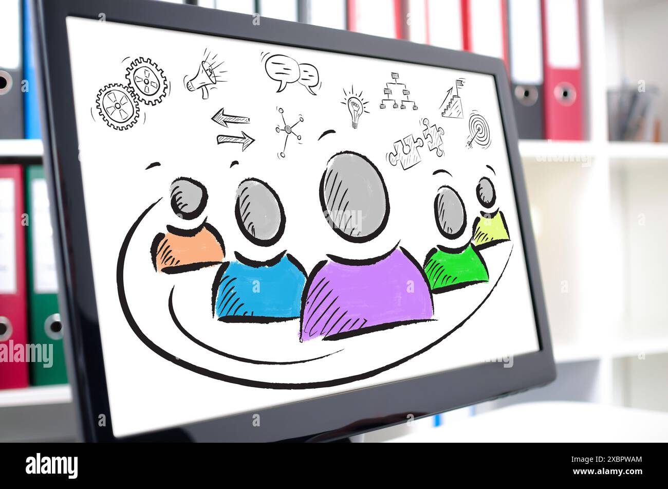 Entrepreneurship concept shown on a computer screen Stock Photo - Alamy