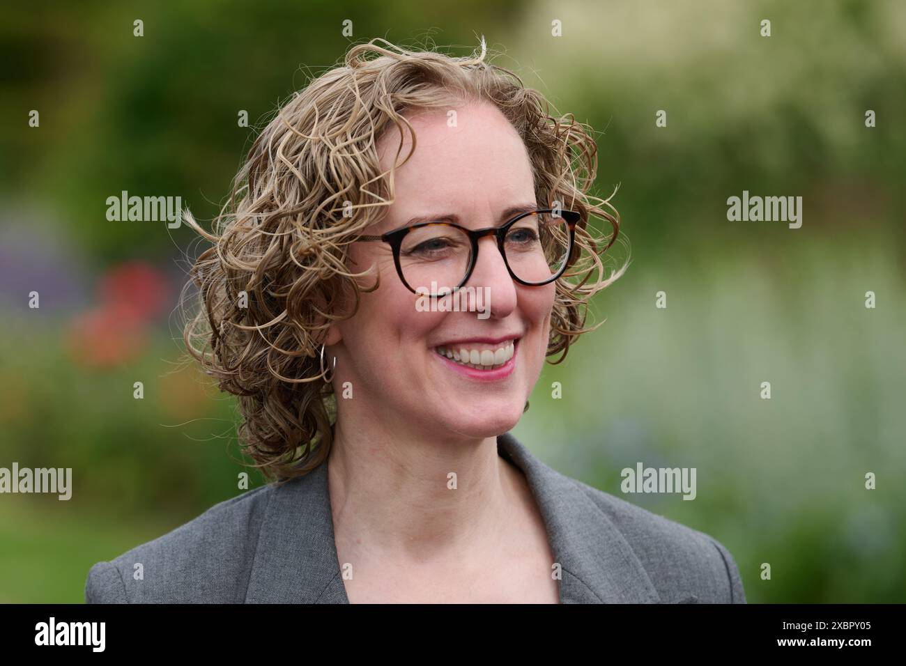Edinburgh Scotland, UK 13 June 2024. Scottish Greens Co-Leaders Lorna ...